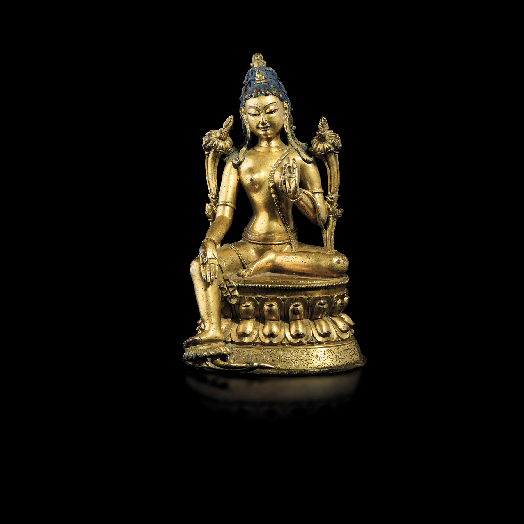 Gilt-Bronze Syama Tara | Becker Antiques